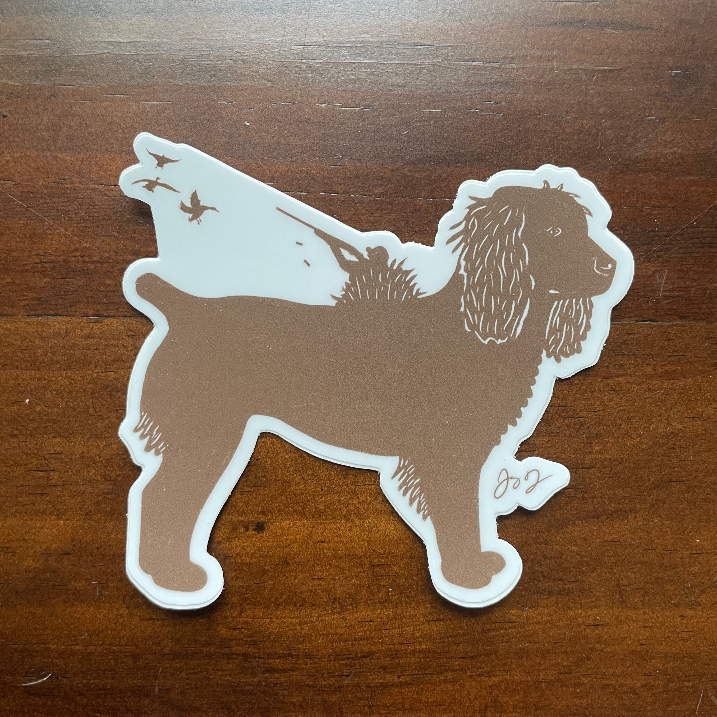 Duck Hunting Dog Decals